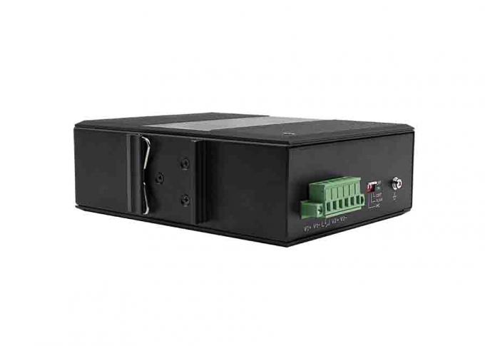 Industrial Cascading Ethernet Fiber Switch 10/100Mbps 2 Ethernet and 2 ...