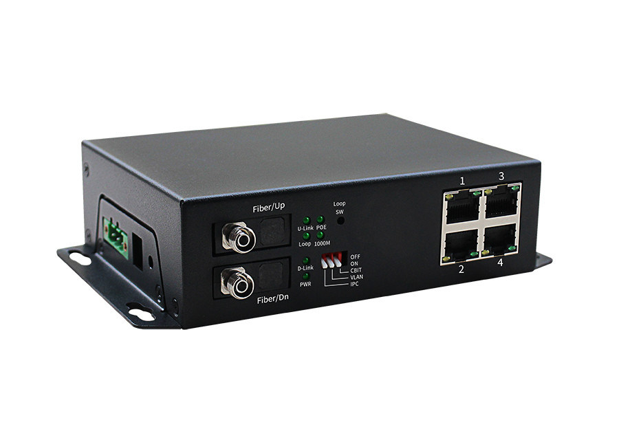 ROHS 4 Port Full Gigabit Ethernet Unmanaged Switch