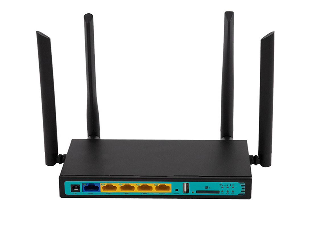 FDD TDD 4G LTE Wifi Router With SIM Card Slot 128MB RAM 16MB Flash